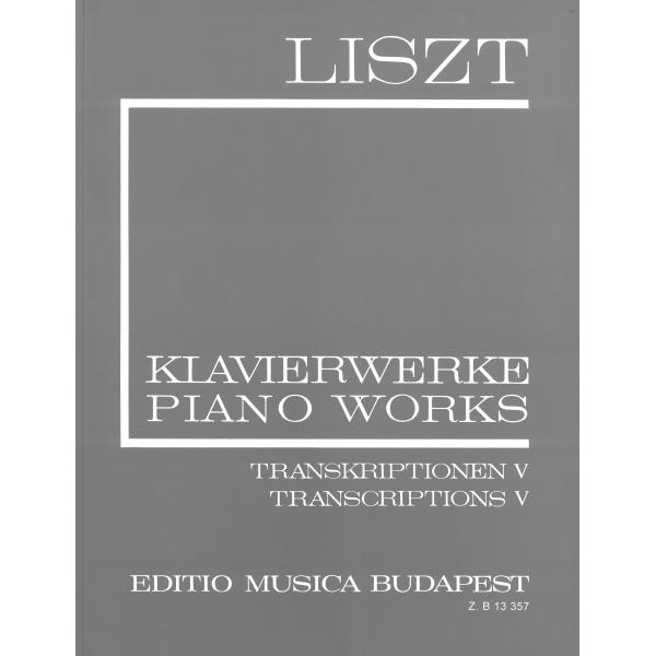ピアノ 楽譜 リスト | 新リスト全集 2/20 編曲集5 （シューベルト、ロッシーニ） | II/20 TRANSKRIPTIONEN V LISZT:KLAVIERWERKE | 2/20 TRANSCRIPTIONS 5 LISZT:...