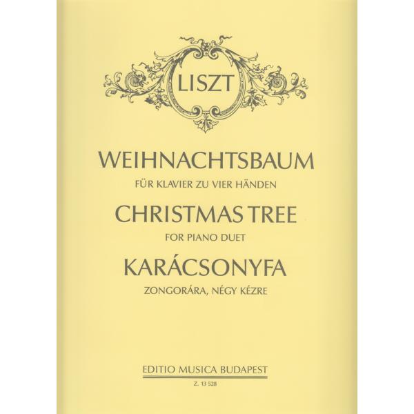 ピアノ 楽譜 リスト | クリスマス・ツリー （作曲者自身による1台4手編曲) | WEIHNACHTSBAUM (1P4H) | オリジナルはピアノソロ。