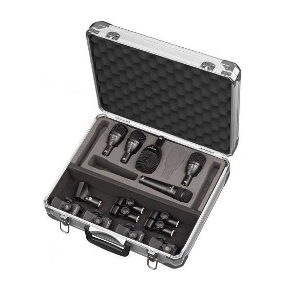 ◆5ピースフュージョンドラムマイクパッケージFP5は、スネアドラム、ボンゴ、ティンバレに適したf5、フロアタム、コンガ、ジャンベ、ティンバレス、木管楽器に適したf2、 キックドラム、カホン、ベースキャビネットに適したf6で構成されています。...