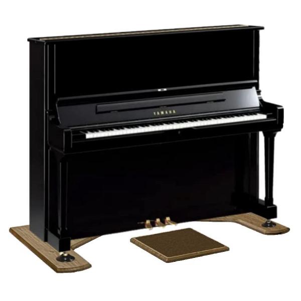 カラー：ブラウン材質：MDF材、木目調塩化ビニール化粧フィルム[ペダル板上部カーペット対応部分]ポリプロピレン100％、塩化ビニールサイズ：[ピアノ本体対応ボード]幅50cm(手前側突起部分幅18cm) × 奥行68cmm × 高さ2cm[...