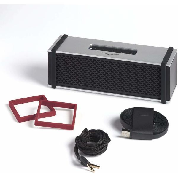 カラー：シルバー(Aluminum)定格出力：9W＋9Wスピーカー：1.75in×2　with passive bass reflector再生周波数帯域：20Hz 〜 20kHzコントロール：POWER ON/OFFボタン　　　　　　　V...