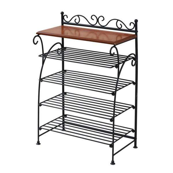 最上段の棚には、ディフューザーや出かける前に手にしたい鍵や時計を置くことができ、生活を便利に快適に過ごせそう。玄関だけではなく、お部屋の中でラックとしてもご使用いただけます。