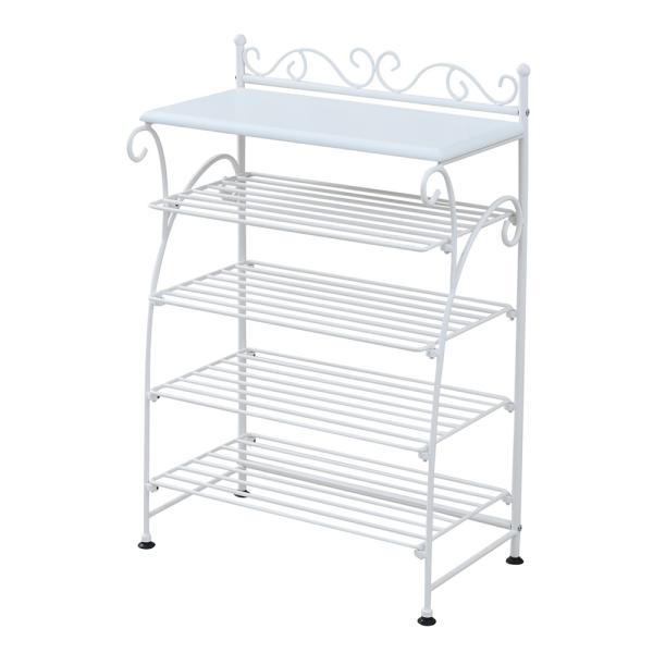 最上段の棚には、ディフューザーや出かける前に手にしたい鍵や時計を置くことができ、生活を便利に快適に過ごせそう。玄関だけではなく、お部屋の中でラックとしてもご使用いただけます。