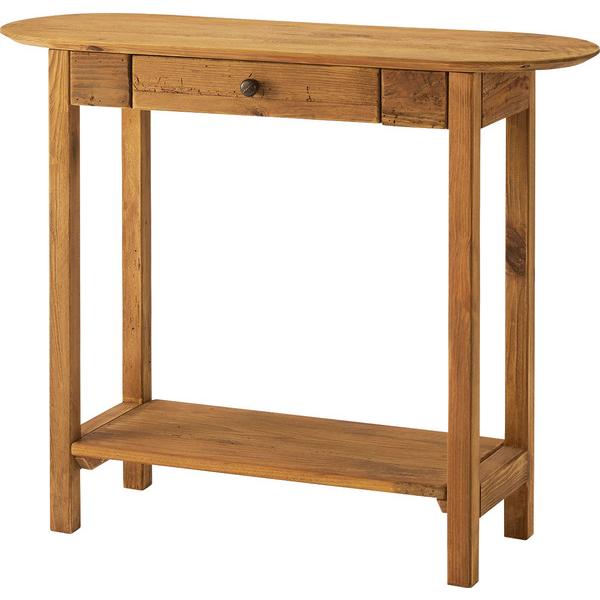 【静的耐荷重】20kg●長く愛され使われてきた古材を使った風合いが特徴。●ひとつひとつ違った木部の表情を楽しむことができるもの魅力。●上部の引出しと下部の棚板により、収納力の高さも保たれています。●上段には引出し付き。ちょっとした小物の収納...