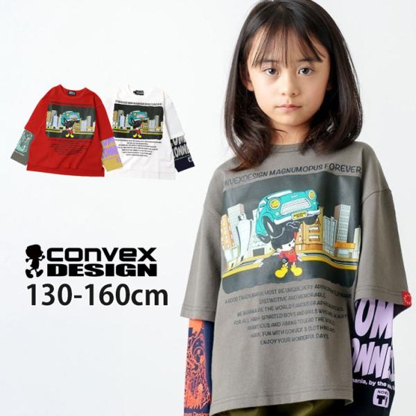 ■カラーオフホワイト レッド チャコールグレイ （ 赤 灰色 グレー 白 ）■ブランド名CONVEX コンベックス■サイズ120cm 130cm 140cm 150cm 160cm■参考寸法(単位：約/cm)サイズ=着丈（後丈）×身幅×袖丈...