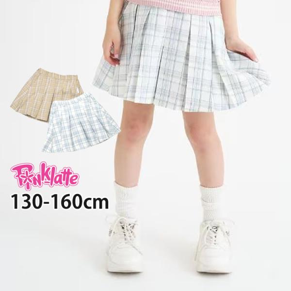 ■カラーオフホワイト ベージュ （ 白 ）■ブランド名PINK-latte ピンクラテ■サイズ130cm 140cm 150cm 160cm■参考寸法(単位：約/cm)サイズ=総丈×ウエストcm130cm=32×56cm140cm=36×5...