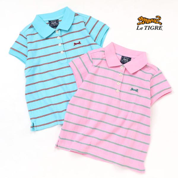 ■カラーピンク アクアブルー （ 青 ）■ブランド名Le Tigre ルティグレ■サイズ2T 3T 4T 4 5 6 6X■参考寸法(単位：約/cm)サイズ=着丈×身幅×袖丈×肩幅cm2T=33.5×28×7×23.5cm3T=35.5×2...