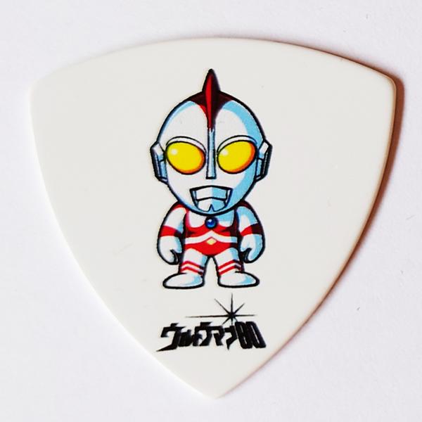 ウルトラマンシリーズ　ピック形状：トライアングル厚さ：1.00mm材質：PVC販売単位：1枚