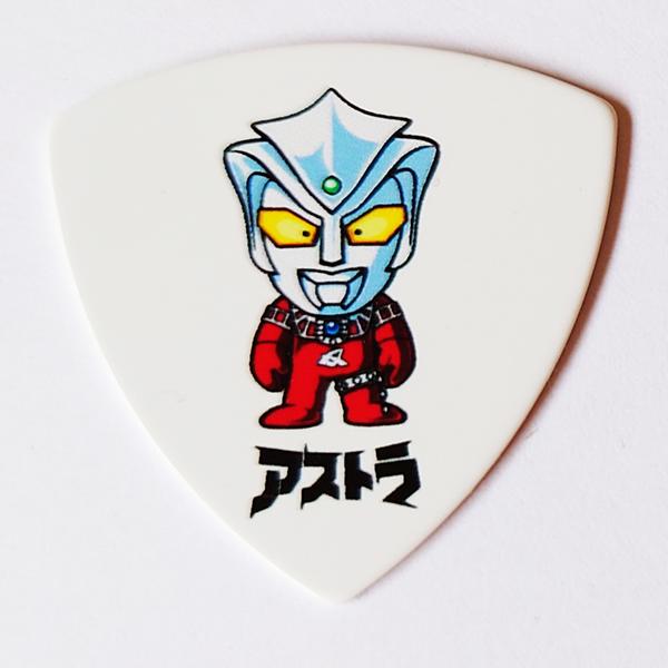 ウルトラマンシリーズ　ピック形状：トライアングル厚さ：1.00mm材質：PVC販売単位：1枚