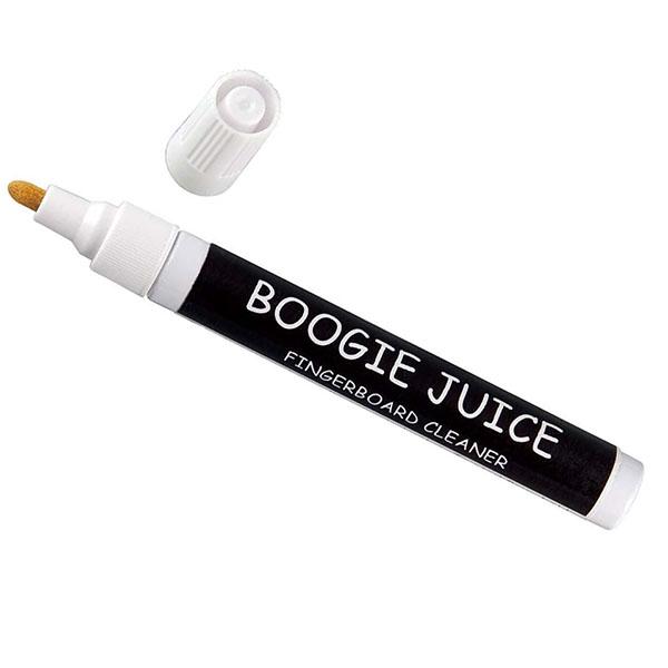 ブギ・ジュースは天然成分でできた、ギターやベースの指板専用のクリーナーです。特別に調合したクリーナー液で指板に溜まった汚れを綺麗に取り除きます。指板をいつも手入れして綺麗にしておけば、美しいトーンを保てます。ペン先を押し付ける度にクリーニン...