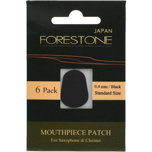 Forestone Mouthpiece Patch 0.4mm0.4mmと薄く特殊な接着でズレにくい、数回程度の貼り直しが可能なマウスピースパッチです。・６枚入・厚み 0.4mm・特殊な接着でズレにくい。・数回程度の貼り直しが可能。・接着...