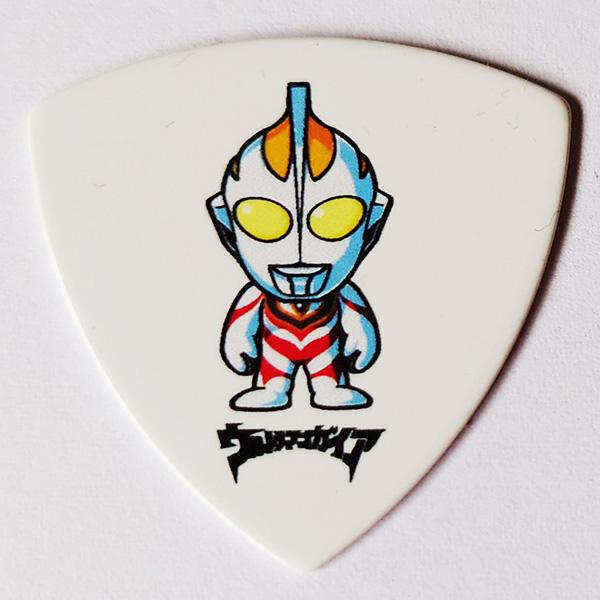 ウルトラマンシリーズ　ピック形状：トライアングル厚さ：1.00mm材質：PVC販売単位：1枚