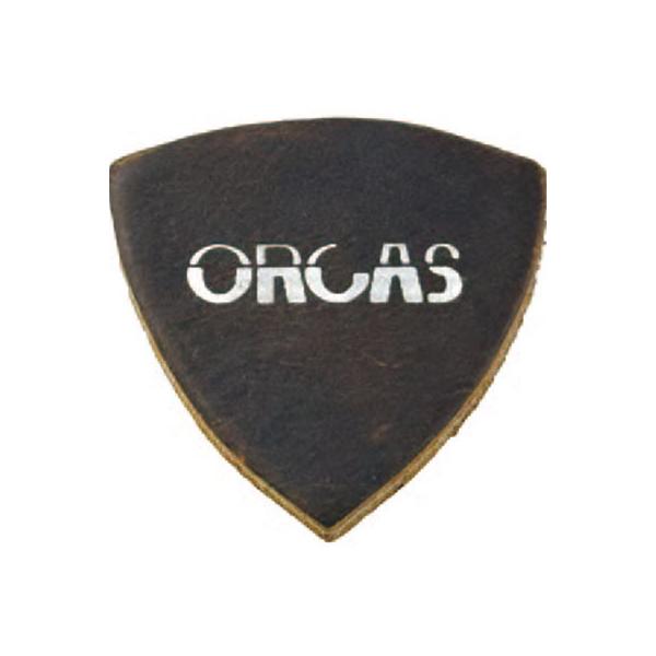 ORCAS UK Leather Pick職人が厳選した、上質な本革を使用し、柔らかく、腰のある本革製のピック。ピッキングの演奏でも、フィンガーピッキングのような、暖かみのあるトーンを奏でることができます。サウンドメイクの選択肢が広がる、ア...