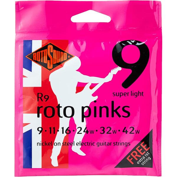 ロトサウンドのベストセラー・エレクトリックギター弦です。シルキーなニッケルの巻線とパワフルなスチールコアの組み合わせにより、Rotosはどのようなプレイスタイルやジャンルにおいても素晴らしい万能な弦です。R9は、エレクトリック・ギター弦のベ...