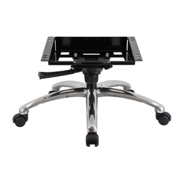 レカロオフィスチェア用脚部「Ti-R01-GB-AFP/B-50PP/PU」はアフターマーケットで販売されている殆どのレカロセミバケットシートにお取付け頂けます。大型の5本足アルミアーチベースを採用しているのでレカロシートのリクライニング機...