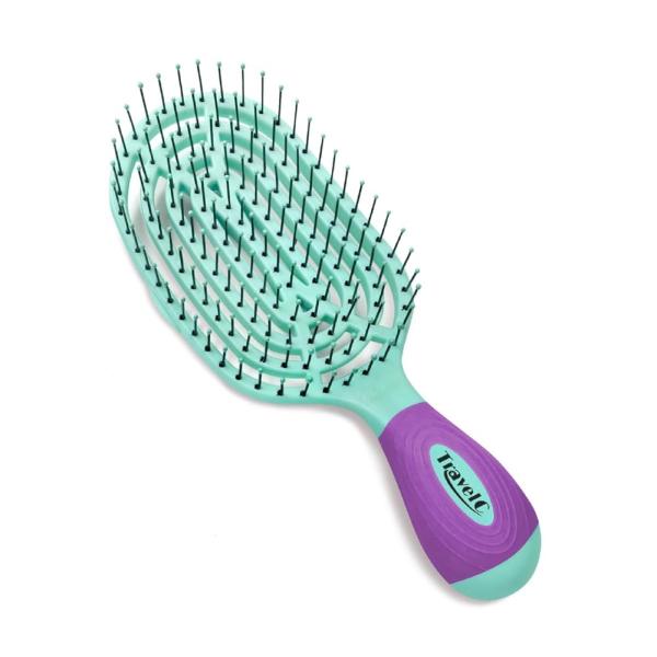 「商品情報」説明商品の説明髪を思いやるNuWay4hairの技術BrainyBristlesが携帯に便利なコンパクトサイズに！ 汚れを防止するトラベルケース付きだから、持ち運びに便利。安全警告お色についてweb上で掲載する際、実際の商品を撮...