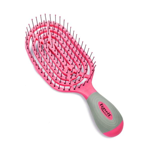 「商品情報」説明商品の説明髪を思いやるNuWay4hairの技術BrainyBristlesが携帯に便利なコンパクトサイズに！ 汚れを防止するトラベルケース付きだから、持ち運びに便利。安全警告お色についてweb上で掲載する際、実際の商品を撮...
