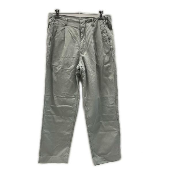 【商品名】パンツ スラックス　GOLDEN GATE PANTS Der SAMMLER Solo × The Three Robbers 【程度】程度B【型番】110-581-07【対象】メンズ【色】ライトグレー【サイズ】SIZE S【計...