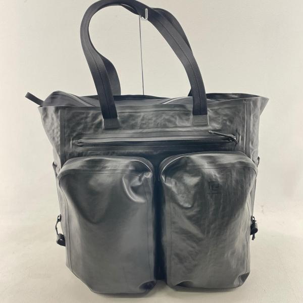 【商品名】バッグ トートバッグ 【程度】程度BC【対象】メンズ【色】ブラック【素材】ナイロン【仕様】外側：ファスナーポケット x 4、オープンポケット x 2内側：オープンポケット x 1【計測サイズ】・約W約45 x H約40 x D約1...