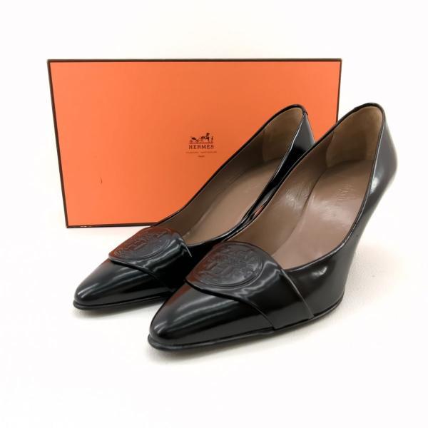【ブランド】 HERMES【ライン】 エクスリブリス【程度】 程度A【状態】 アウトソールに使用に伴うキズあり。画像にてご確認ください。左足・外側に小さなキズあり。「画像7」にてご確認ください【色】 ブラック【サイズ】36 1/2(23.5...