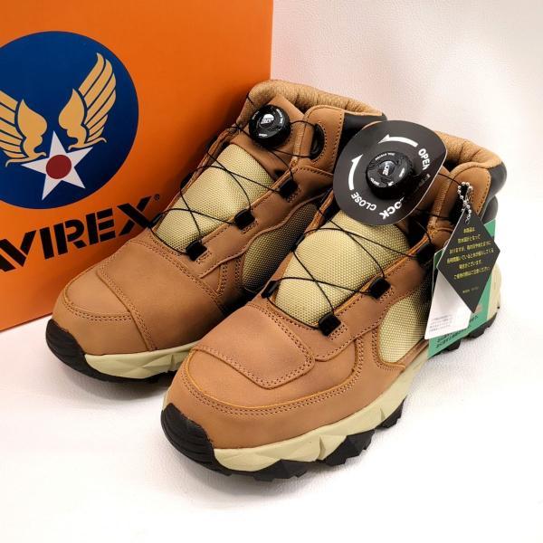 【ブランド】 AVIREX【性別】 メンズ【色】 ブラウン【サイズ】 SIZE 27cm【程度】 程度S【型番】 AV2290-01【付属品】 箱_ステッカー【ソール高さ(約)cm】 4【ソール全長(約)cm】 32【ソール横幅(約)cm】...