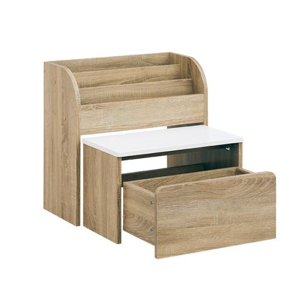 ※この商品はお客様組立となります。■サイズ全体：W60 x D30 x H60cm■材質本体：パーティクルボード、シート張り■カラーホワイト/ヴィンテージオークヴィンテージオーク/ホワイトウォールナット/ホワイト■生産国マレーシア■送料関東...