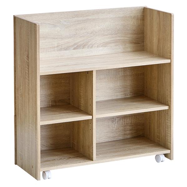 ※こちらの商品はお客様組み立てとなります。■サイズ全体外寸：W79 x D31 x H80cm■材質材質：パーティクルボード・シート張り■生産国マレーシア■カラーウッドナチュラル・ホワイト■送料関東〜九州：送料無料東北：980円北海道：16...