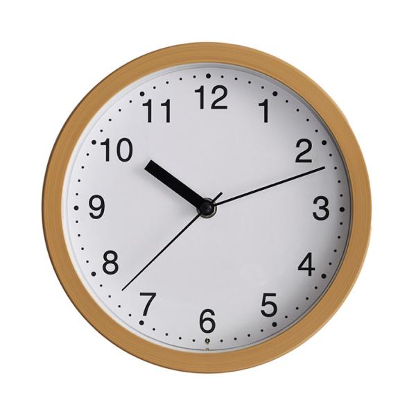 ※電池は付属しておりません。■サイズ本体：直径22.4 x 厚み4.5cm(重量：440g)梱包サイズ：24 x 24 x 6cm(重量：0.6kg)■材質枠・盤面：プラスチック・PVC前面カバー：ガラス■動力時計用：単3乾電池x1(別売)...