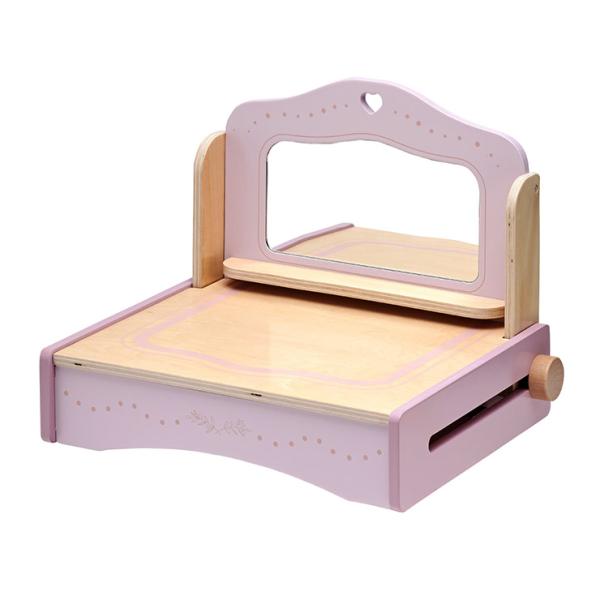 ※こちらの商品はお客様組み立てとなります。※詳細ページの注意事項をご確認ください。■サイズ本体：約W32 x D25.5 x H25.5cm(重量：1.9kg)ミラー：約W6 x D12cmヘアブラシ：約W7.5 x D15cm香水：約W6...