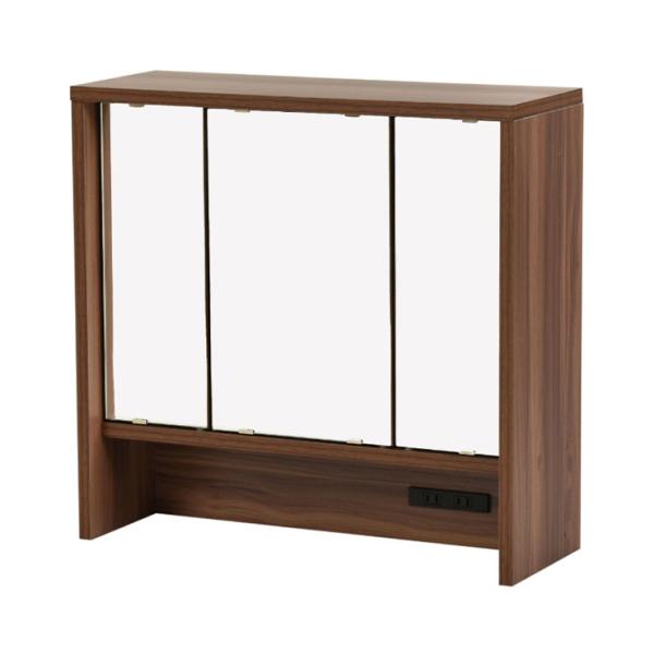 ※こちらの商品はお客様組み立てとなります。※こちらはミラーパーツのみの販売ページです。デスクは別売りとなります。■サイズW60 x D22 x H58cm■材質本体：プリント紙化粧合板■カラーダークブラウン・ホワイト■生産国中国■送料関東〜...