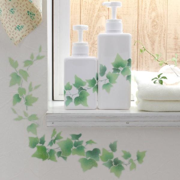 貼ってはがせるウォールステッカー＆ガラス専用ステッカー ハウスジーダ筆で描いたような淡い色合いなので壁などに貼ると自然と壁になじみます。こちらは小さめのデザインなので、小物にもお使いいただけます。壁や窓に貼るだけなので、賃貸物件にお住まいの...