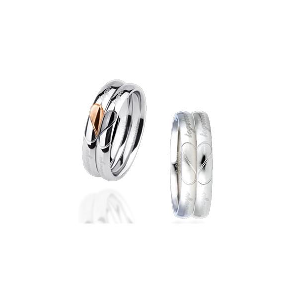 素材サージカルステンレス316Lサイズメンズ　15〜21号 奇数のみレディース　7〜13号 奇数のみトップ縦:21.7mmトップ横:21.7mm厚み: 最大 3.0mm幅: 最大 1.7mm二つのリングを重ねるとハート現れるカップルに最適な...