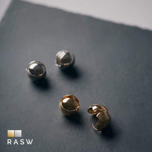 【発売日：2024年08月29日】アプリでご覧のお客様へアイテムサイズなどの詳細情報は すべて見る よりご覧ください。商品名RASW ワンタッチスフィアピアス商品説明大きめデザインが魅力RASW ワンタッチスフィアピアスカラーは、艶のある上...