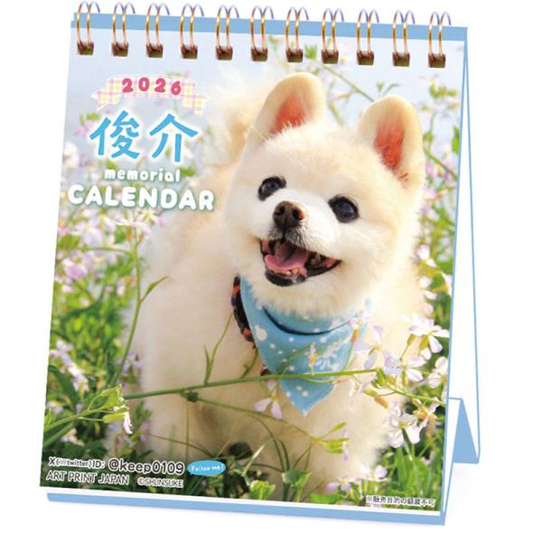 【発売日：2025年09月20日】■タイトル／俊介 週めくりミニ■品番／CL26-389■JAN／4995027174482■サイズ・仕様／13×11cm・54枚 / ヒラ