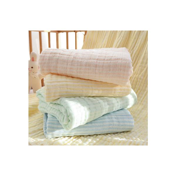 ・素材： 綿100%（100％天然素材）6ガーゼ      1枚売・サイズ：110*105cm・安全性：無蛍光の100%天然素材、ご安心使用ください。・かわいい柄。タオルケットやシーツ代わりとしてのご使用がおすすめです。・肌に優しい天然素材...