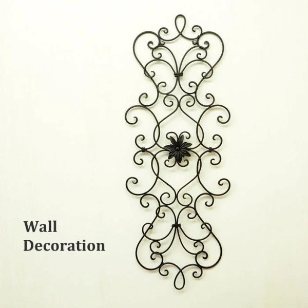 ●フローラルデコトール●玄関やリビングなどの壁に立体感ある壁飾りでデコレーション。アイアン製品はおもむきあるアンティークな雰囲気作りを演出してくれます。●季節を問わず楽しめ、お花やグリーンが飾れない場所も華やかになります。ウォールデコは簡単...