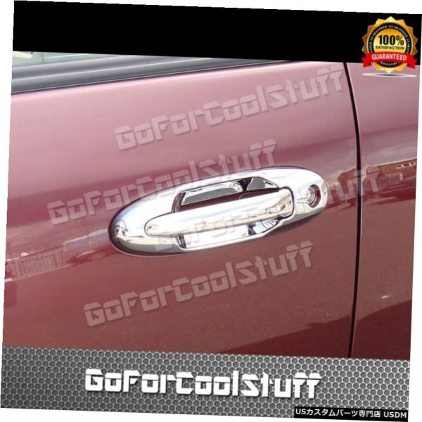クロームメッキ  For 2005-2006 Toyota Tundra 4 Door Handle W/Pskh Abs Chrome Cover