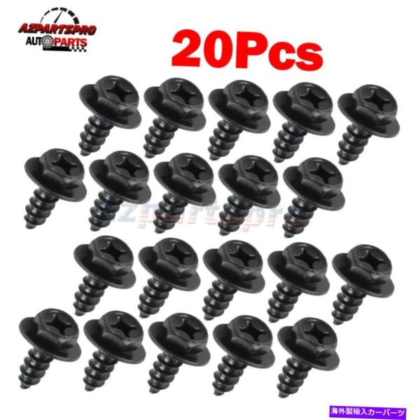 Side Fender Grille BMW 3.0Sバイエルン2000 2000tii 1600 1600から2 1602年のための20pcs 9ミリメートル六角ねじボルト 20pcs 9mm Hex Head Screw Bolt fo...