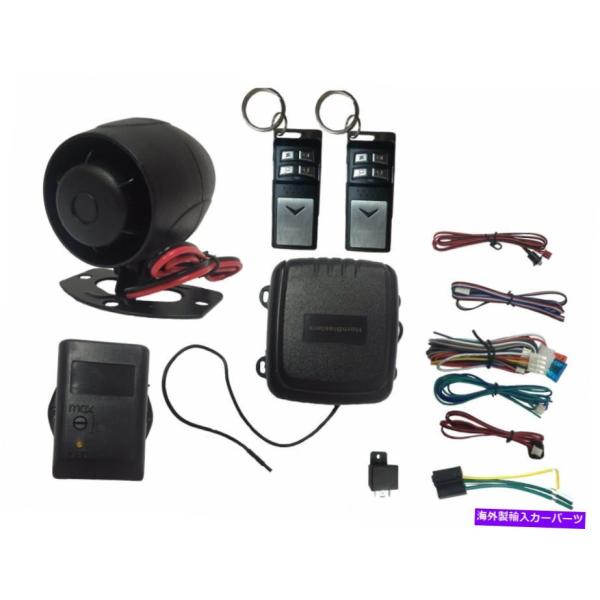 Train Horn HornBlasters /ショックセンサー＆フリップリモートワット電車エアホーン車の警報システム - 12V HornBlasters Train Air Horn Car Alarm System w/ Shock...