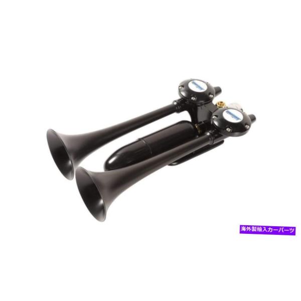 Train Horn HORNBLASTERS SUPER ECHO BLACK AIR HORN AH-D2K列車ホーンキット HORNBLASTERS SUPER ECHO BLACK AIR HORN AH-D2K train hor...
