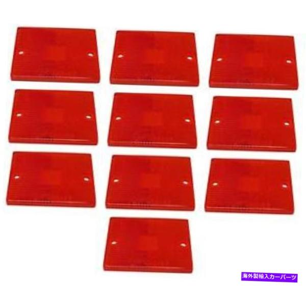 Side Marker ピーターソン製作所。55-15Rターンシグナル・駐車場・サイドマーカーライトレンズ10 PACK Peterson Mfg. 55-15R Turn Signal-Parking-Side Marker Light ...