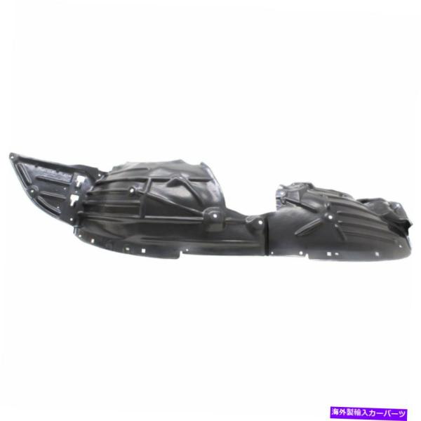 Fender Liner Splash CPP左、2016-2018マツダCX-3用フロントフェンダーライナースプラッシュシールドMA1248148 CPP Left, Front Fender Liner Splash