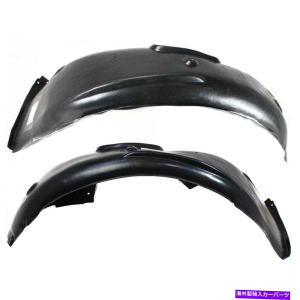 Fender Liner Splash 2の97から2000 BMW 528i 2001年から2003年530iフロント左右セット用のスプラッシュシールド Splash Shield For 97-2000 BMW 528i
