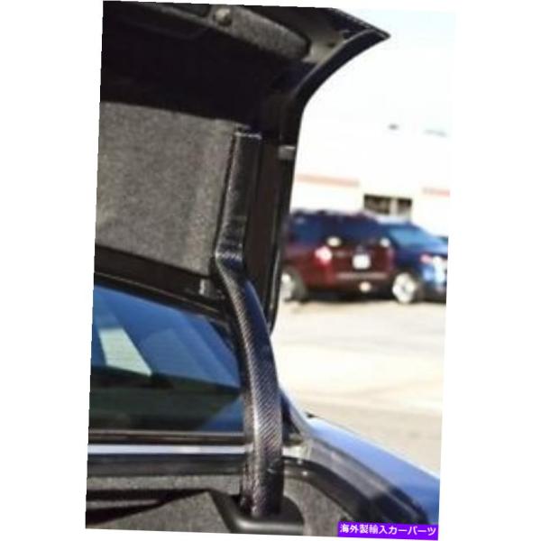 Cover Rear Trunk 11-15クライスラー300C TruFiberカーボンファイバーOEMトランクヒンジカバー!! TC60021-LG127 11-15 Chrysler 300C TruFiber Carbon