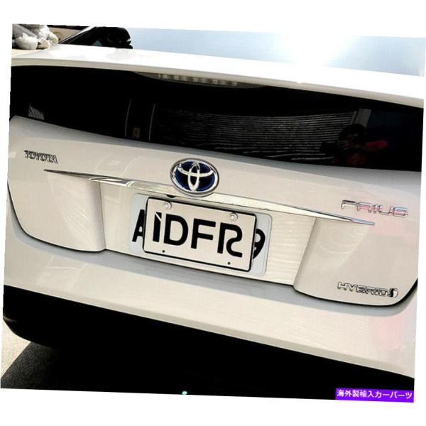 Cover Rear Trunk IDFRトヨタのプリウスXW50テールトランクハンドル862 * 25ミリメートルのために2016?2018クロームカバー IDFR Toyota Prius XW50 2
