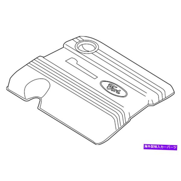 Engine Cover 本物のフォードエンジンカバー9M6Z-6A949-AA Genuine Ford Engine Cover 9M6Z-6A949-AA