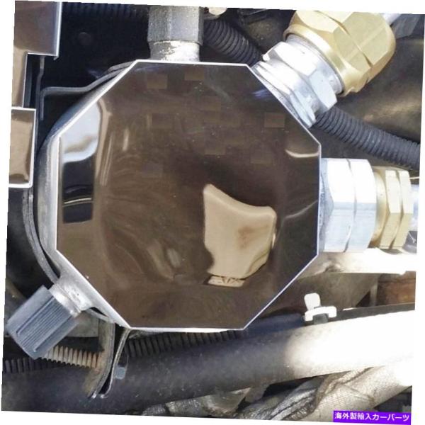 Engine Cover インパラSS LT1 1994年から1996年ポリッシュステンレスACドライヤーCOVERフリートウッド・ロードマスター Impala SS LT1 1994-1996 Polished Stainless AC ...