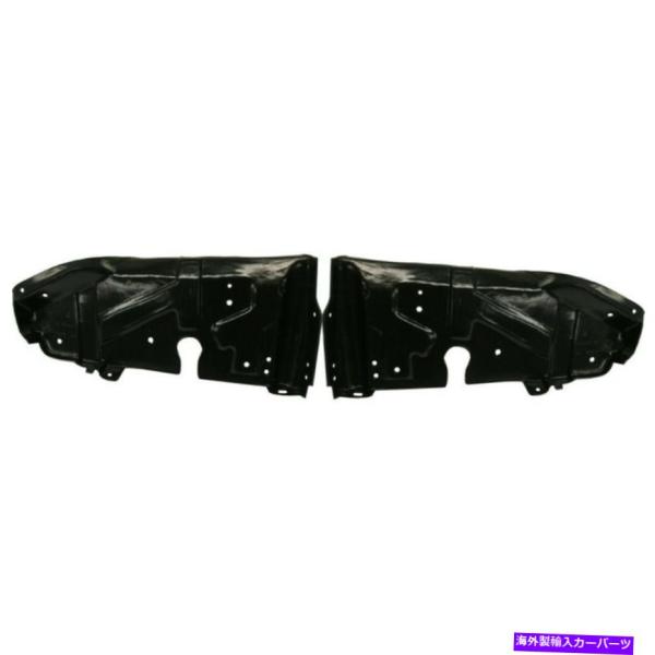 Splash Shield 2001-2006ヒュンダイエラントラ291302D100については左右のサイドエンジンスプラッシュシールド Left &amp; Right Side Engine Splash Shield For 2001...