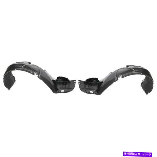 Splash Shield 2の96-98アキュラRLフロント、ドライバーと助手席側セット用のスプラッシュシールド Splash Shield For 96-98 Acura RL Front, Driver and Passenger S...