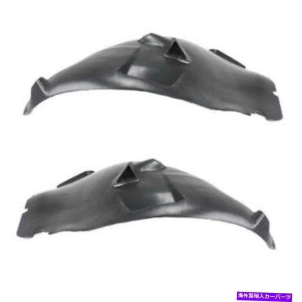 Splash Shield 00-06 Sクラスフロントスプラッシュシールドインナーフェンダーライナーパネル左右SET PAIR 00-06 S-Class Front Splash Shield Inner Fender Liner Pa...